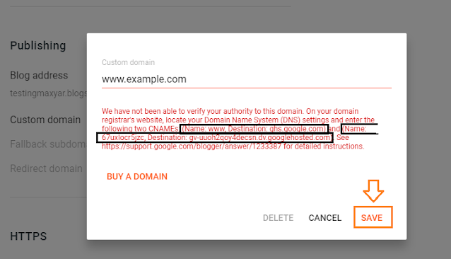How To Redirect Blogspot To Custom Domain | Set Up A Third Party URL For Your Blog On Blogger