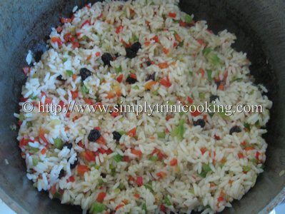 Christmas Rice | Simply Trini Cooking