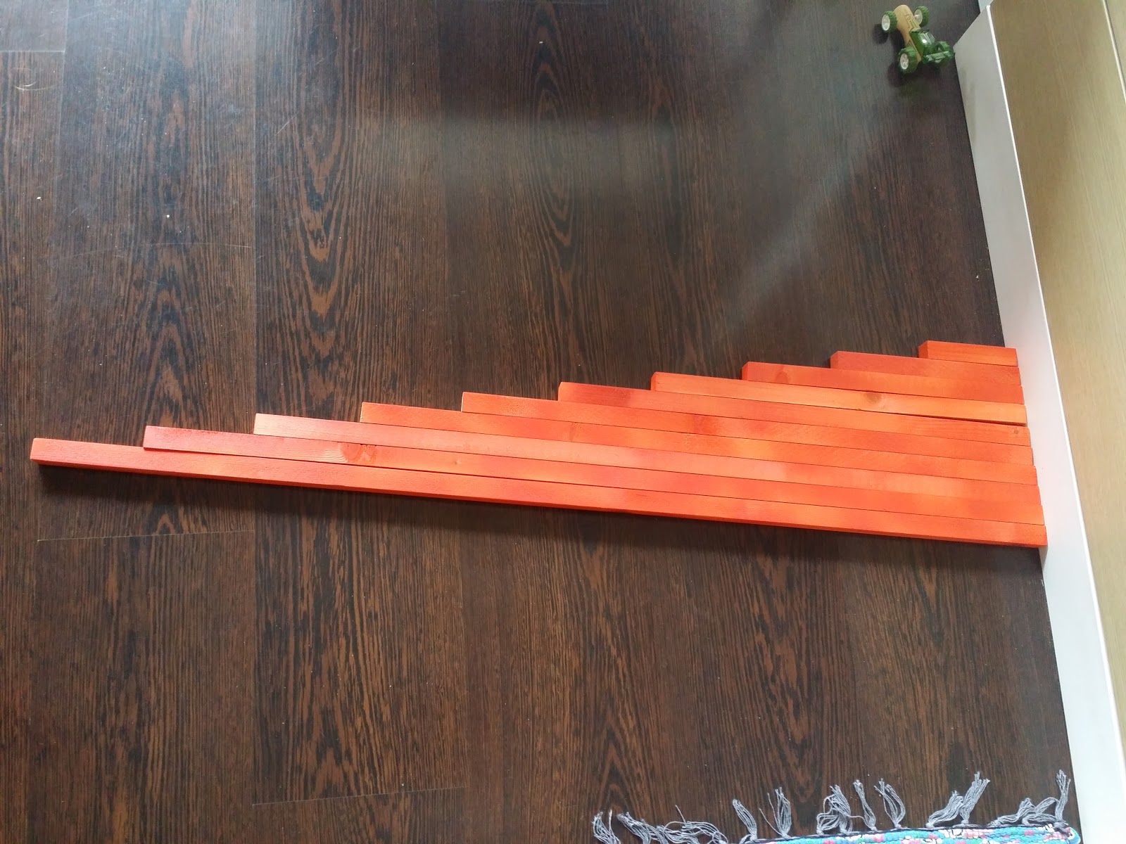 Listones rojos Montessori