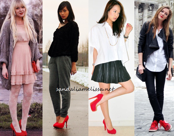 Pequena Morena | Anna Brito: COMO USAR: SALTO VERMELHO