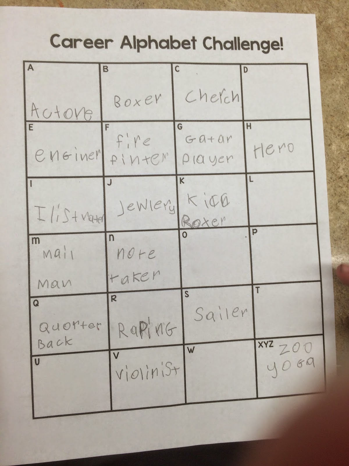 Ms. Sepp's Counselor Corner: Someday...A lesson on Careers