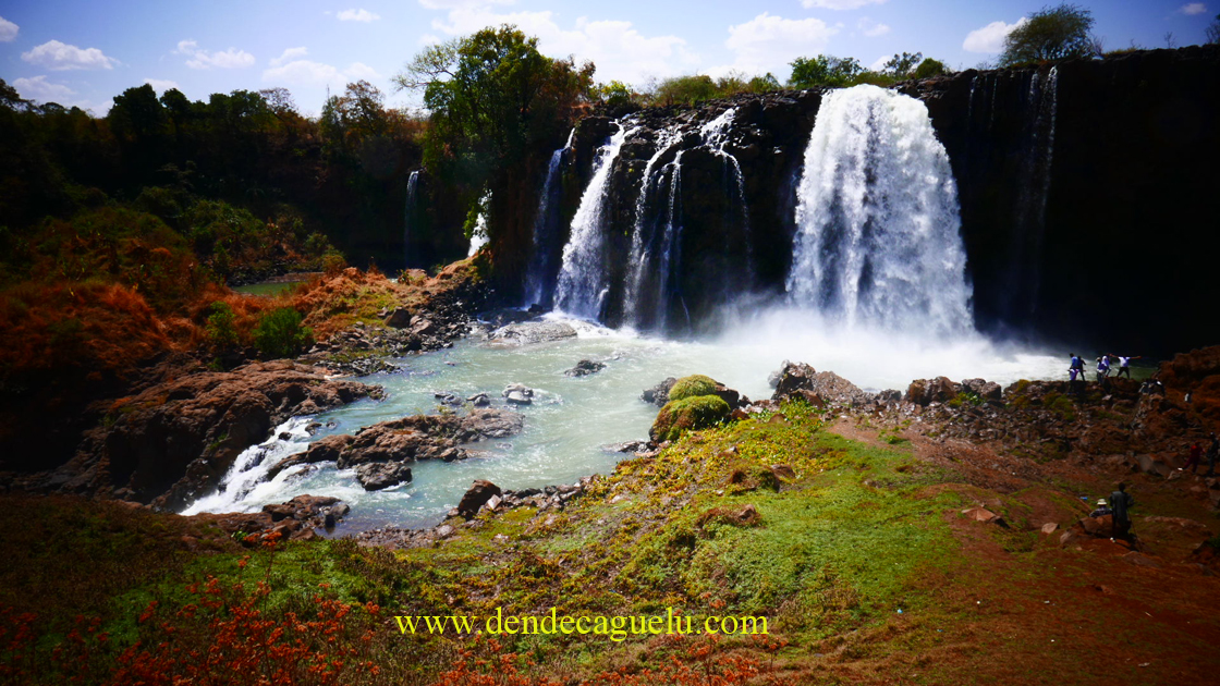 dendecaguelu: Las cataratas del rio Nilo Azul, en Etiopía.