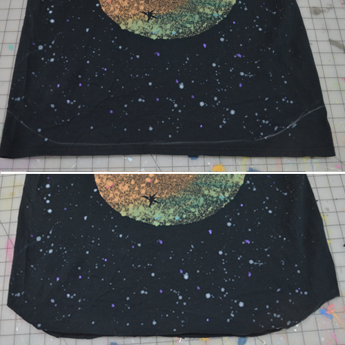 iLoveToCreate Blog: Galaxy Moon Shirt DIY