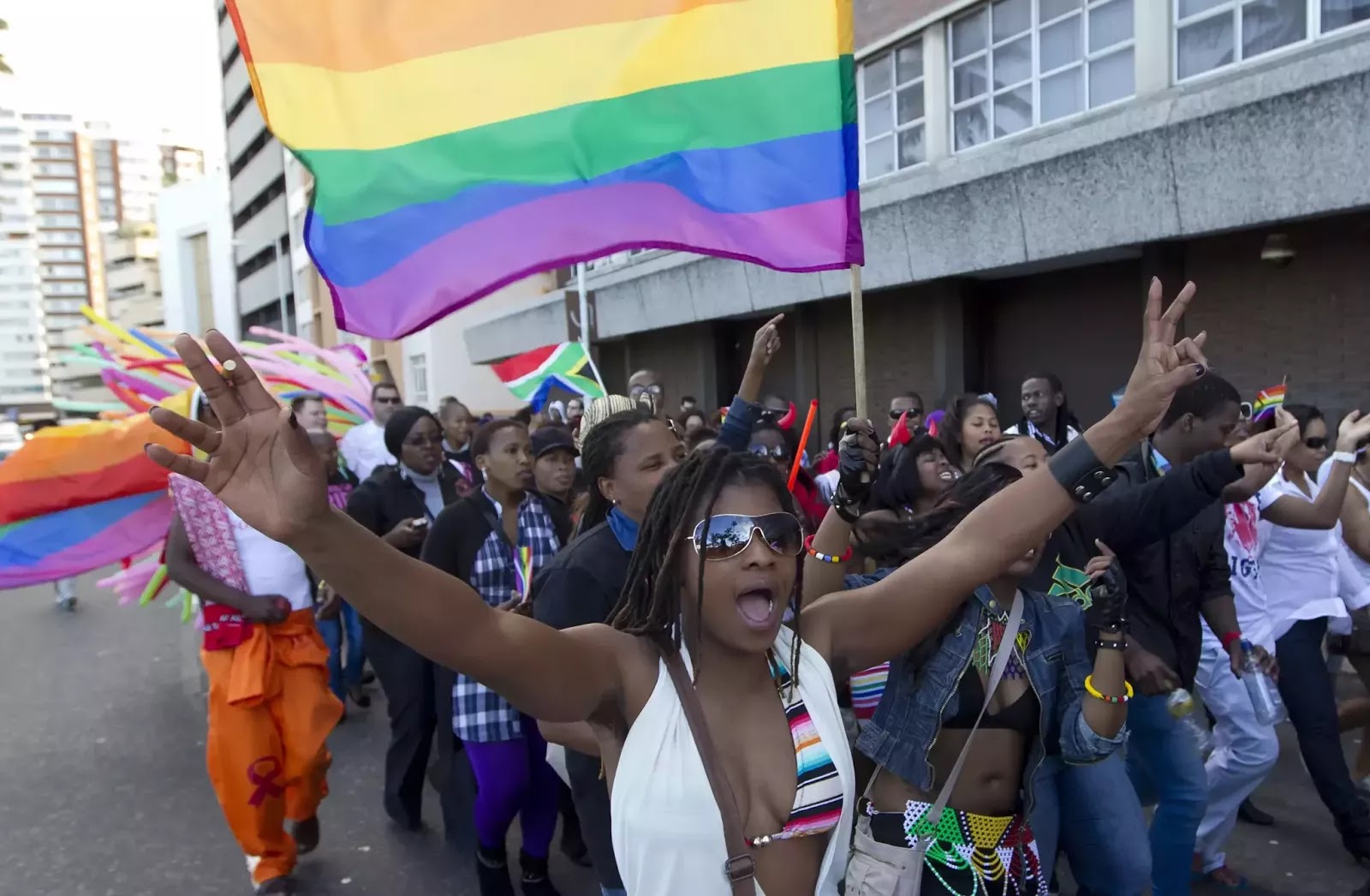 Namibia Primo Lgbt Pride Nella Capitale Windhoek