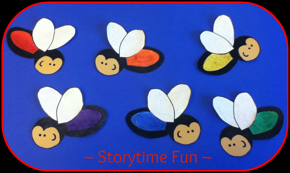 Storytime ABC's: Flannel Friday: Firefly Fun!