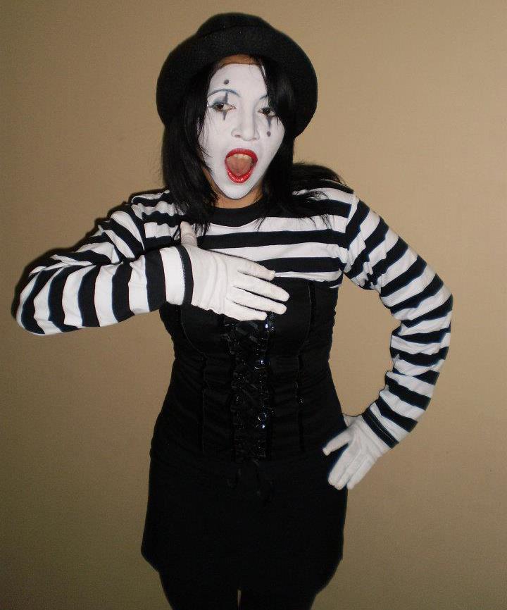 Maquillaje de mimo para mujer - Imagui