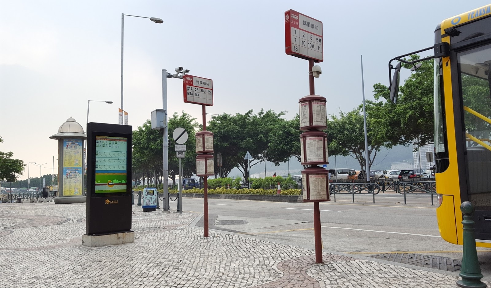 澳 門 巴 士 / 交 通 / 天 氣 資 訊 站 Macau Buses / Transport / Weather Information ...