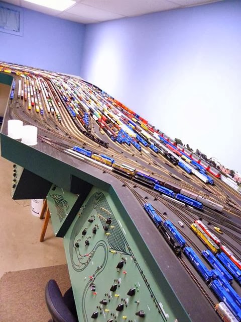 CP Rail Manitoba & Minnesota Subdivision: Biggest Model Railroad Yard?