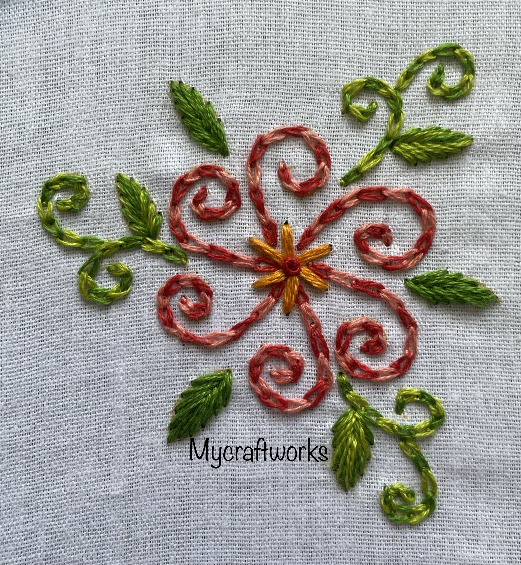 MY CRAFT WORKS Embroidery Design Magic Chain Stitch my-craft-works-embroidery-design-magic-chain-stitch