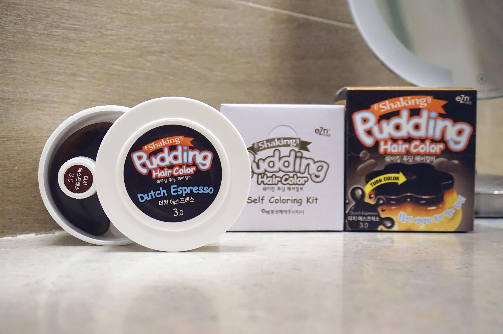 Quick and Easy DIY Hair Dye - Ezn Shaking Pudding Colour - Singapore ...