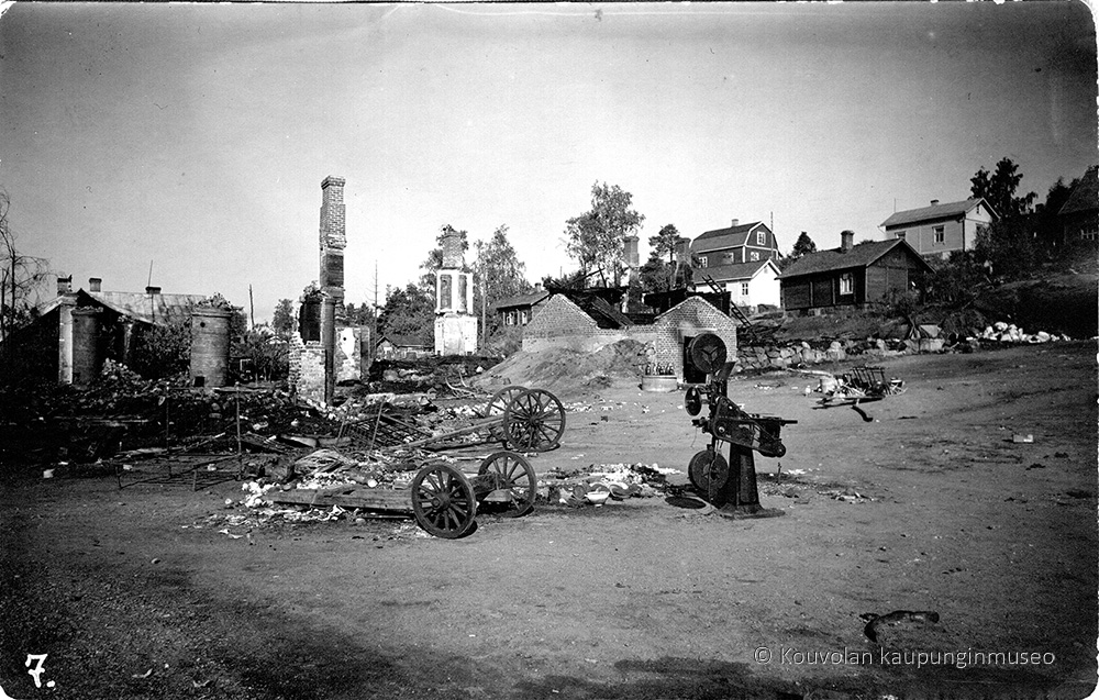 Kouvolan museoaarteita: Voikkaan tulipalosta 80 vuotta