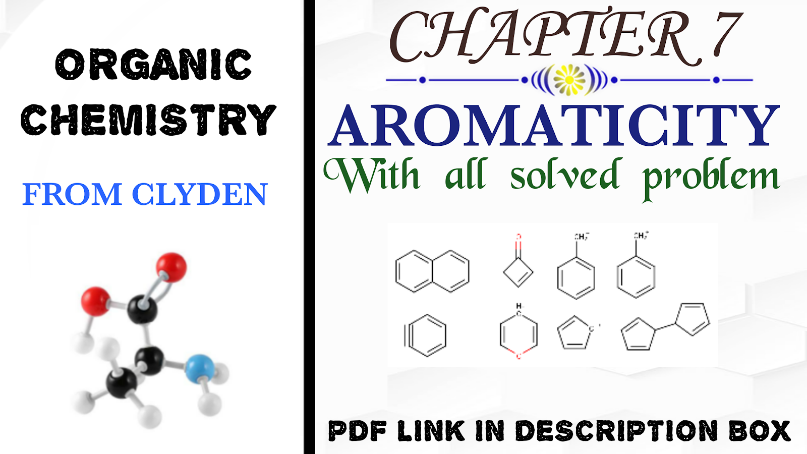 BEST CHEMISTRY NOTES : Clyden chapter 7- Aromaticity