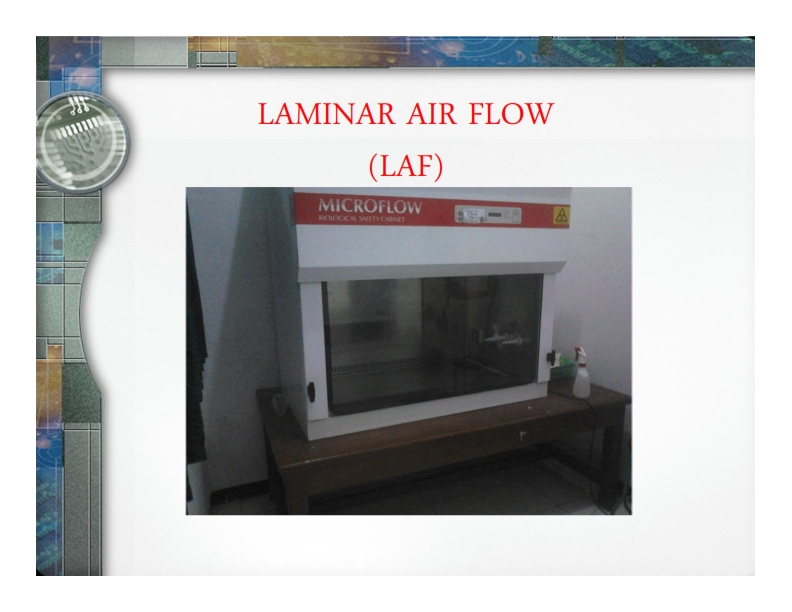 Bagaimana prinsip kerja Laminar Air Flow? - BIOSAINS
