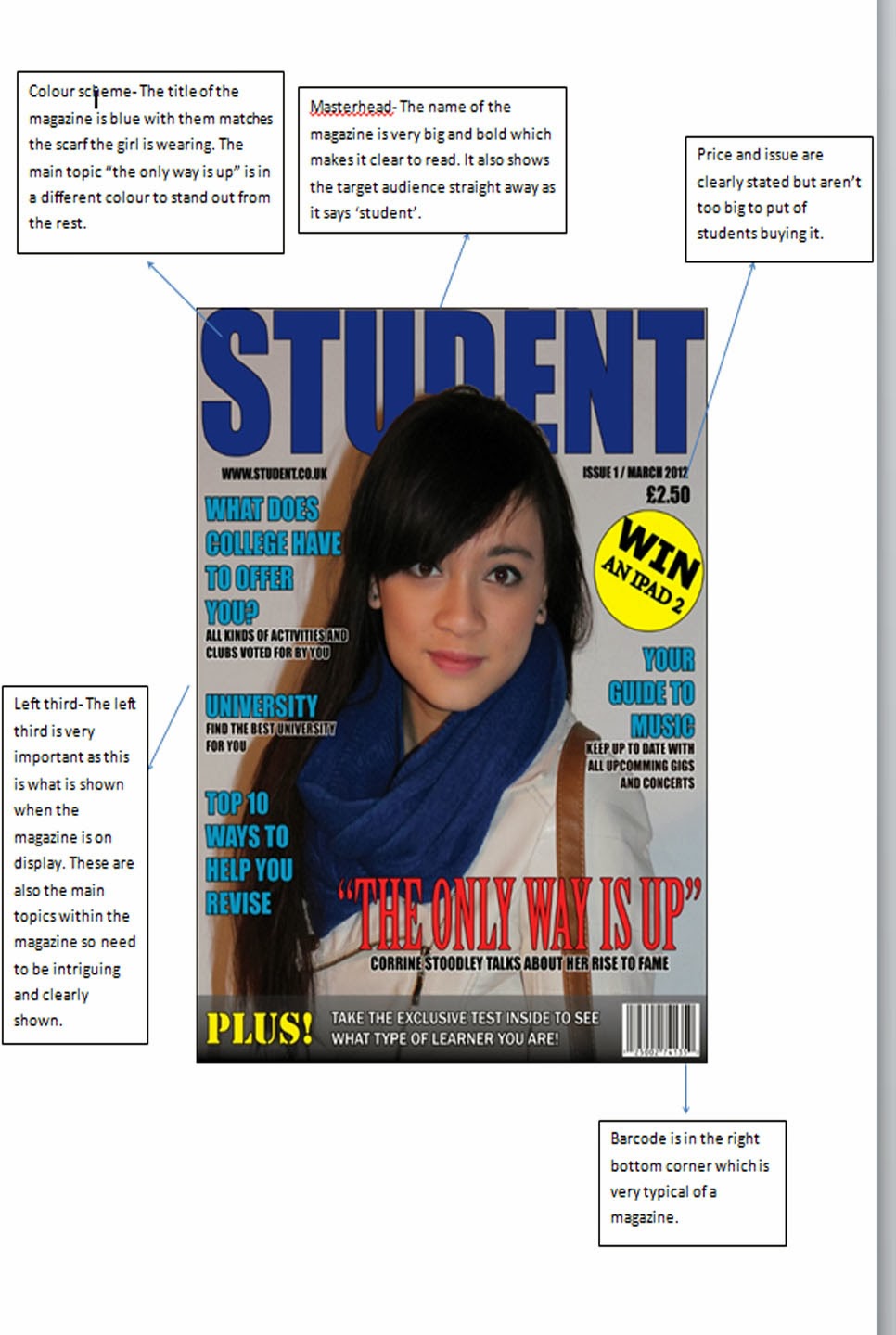 AS Coursework: College Magazine- Task 1 Research