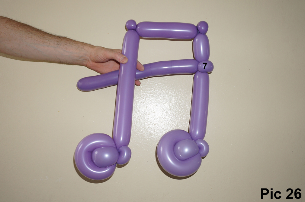 CLASSICAL: Music balloon notes