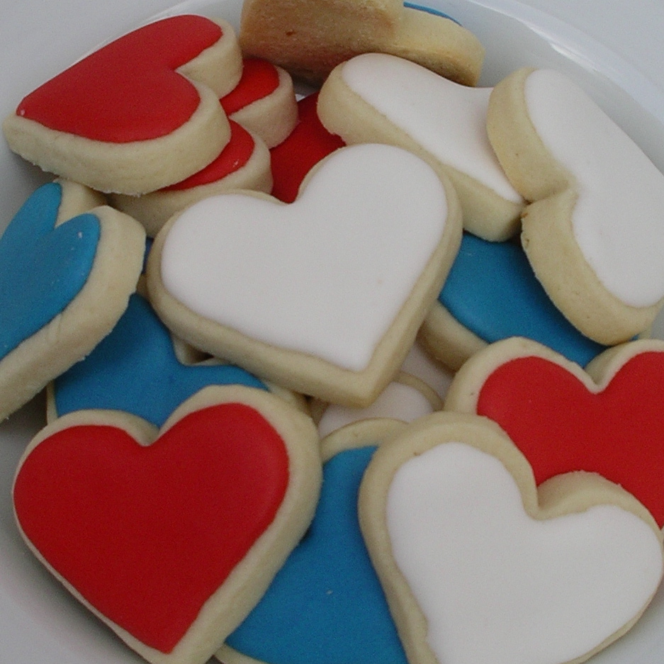 THE GINGER COOKIE: HOORAY FOR THE RED, WHITE, AND BLUE COOKIES by Nina