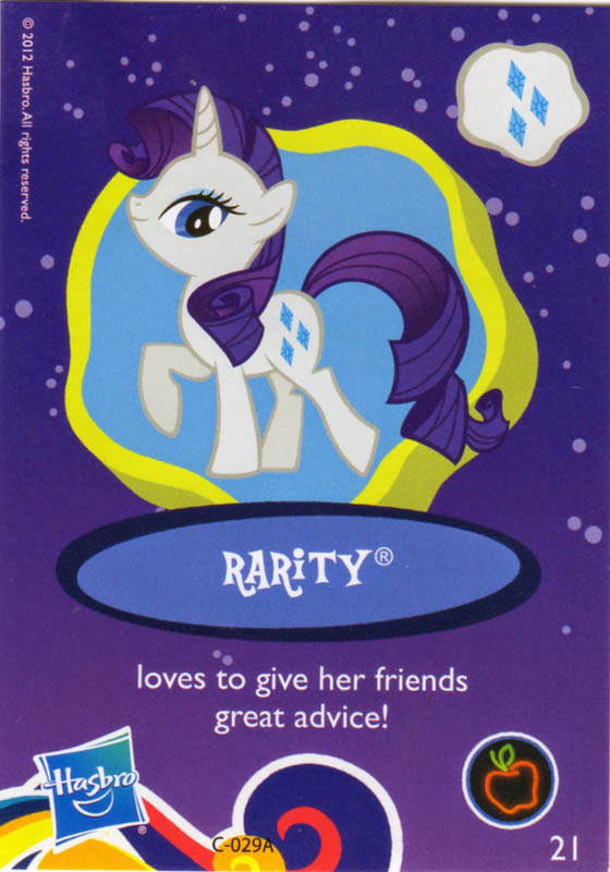 MLP Rarity Blind Bag Cards | MLP Merch