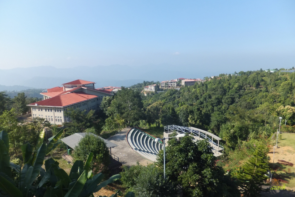 Calm-Sojourner: Mizoram University Campus