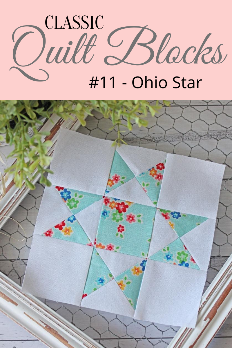 {Classic Quilt Blocks} Ohio Star - A Tutorial - Threadbare Creations