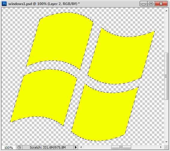 Glowing Windows Logo Effect in Field | Photoshop Tutorial - DIMPOST