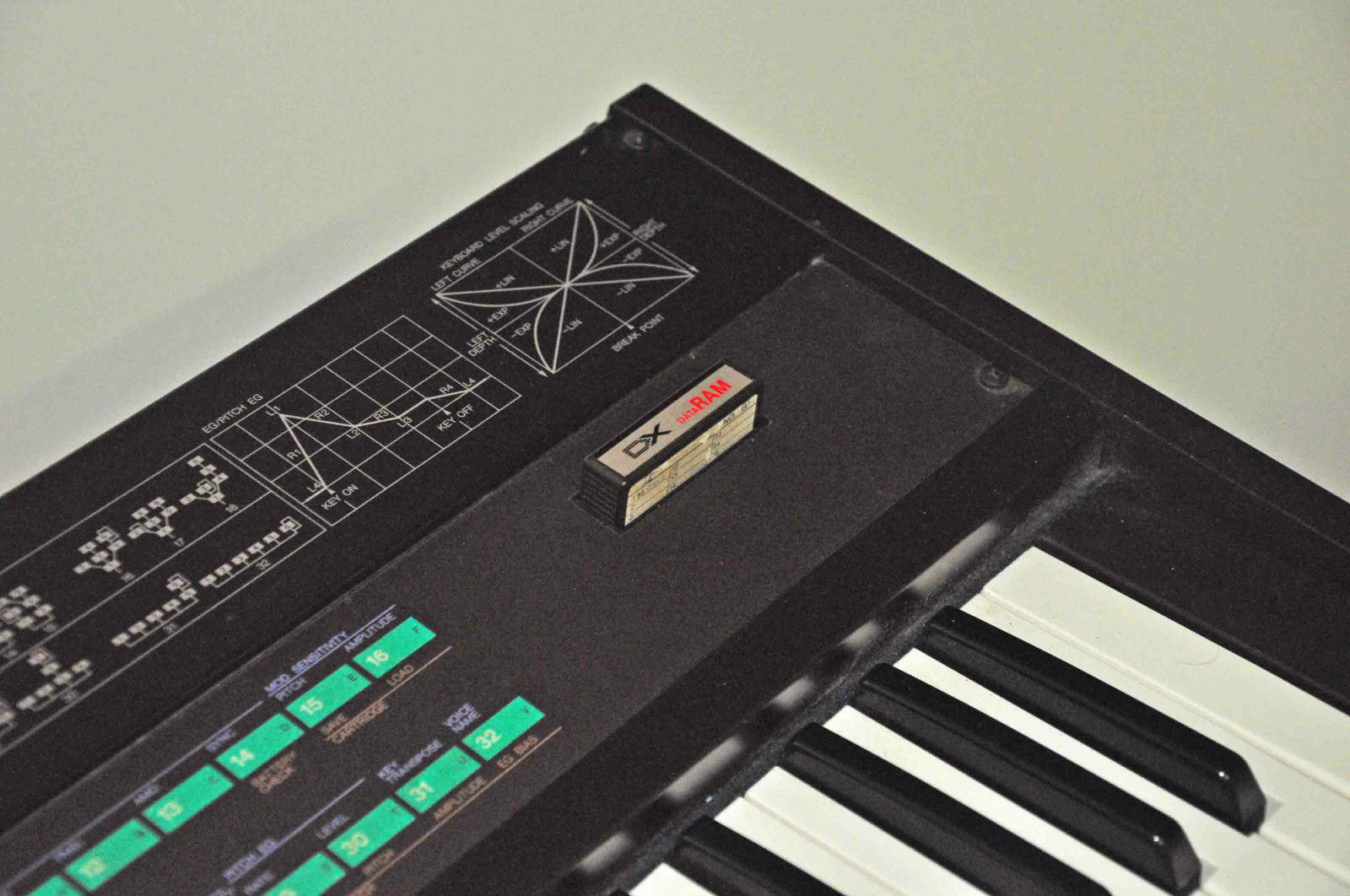 MATRIXSYNTH: Yamaha DX7 with 4 Bank Sound Card & Extras