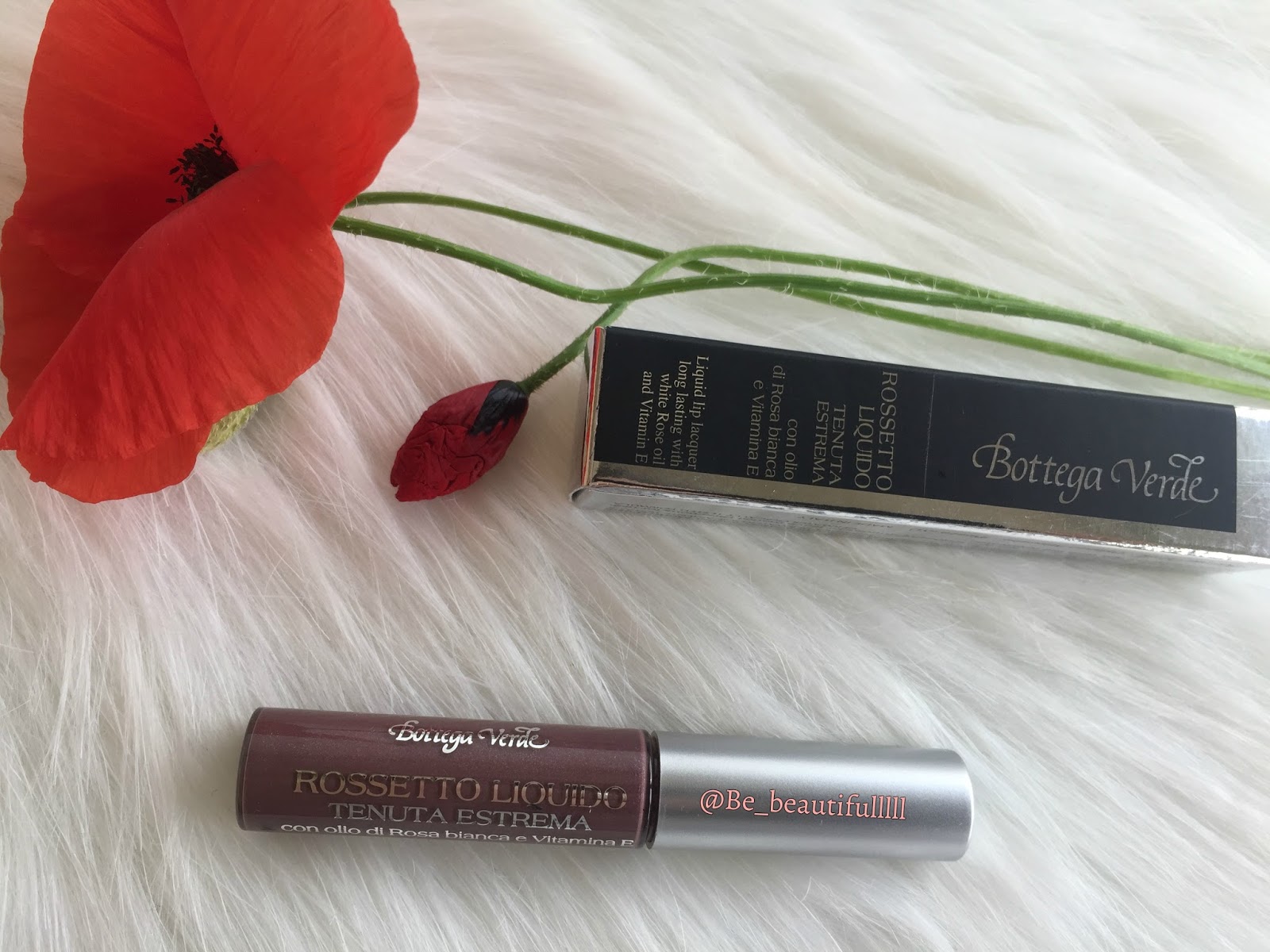 Be beautiful: Ruj lichid Bottega Verde