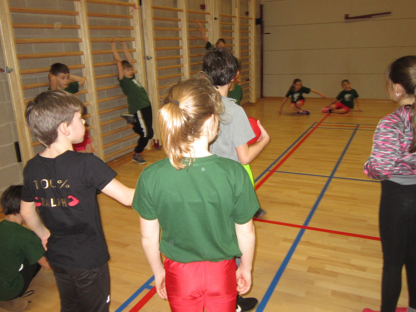 De Boomgaard 4A: Sportklassen: Dag 4: jagerbal + slotspel