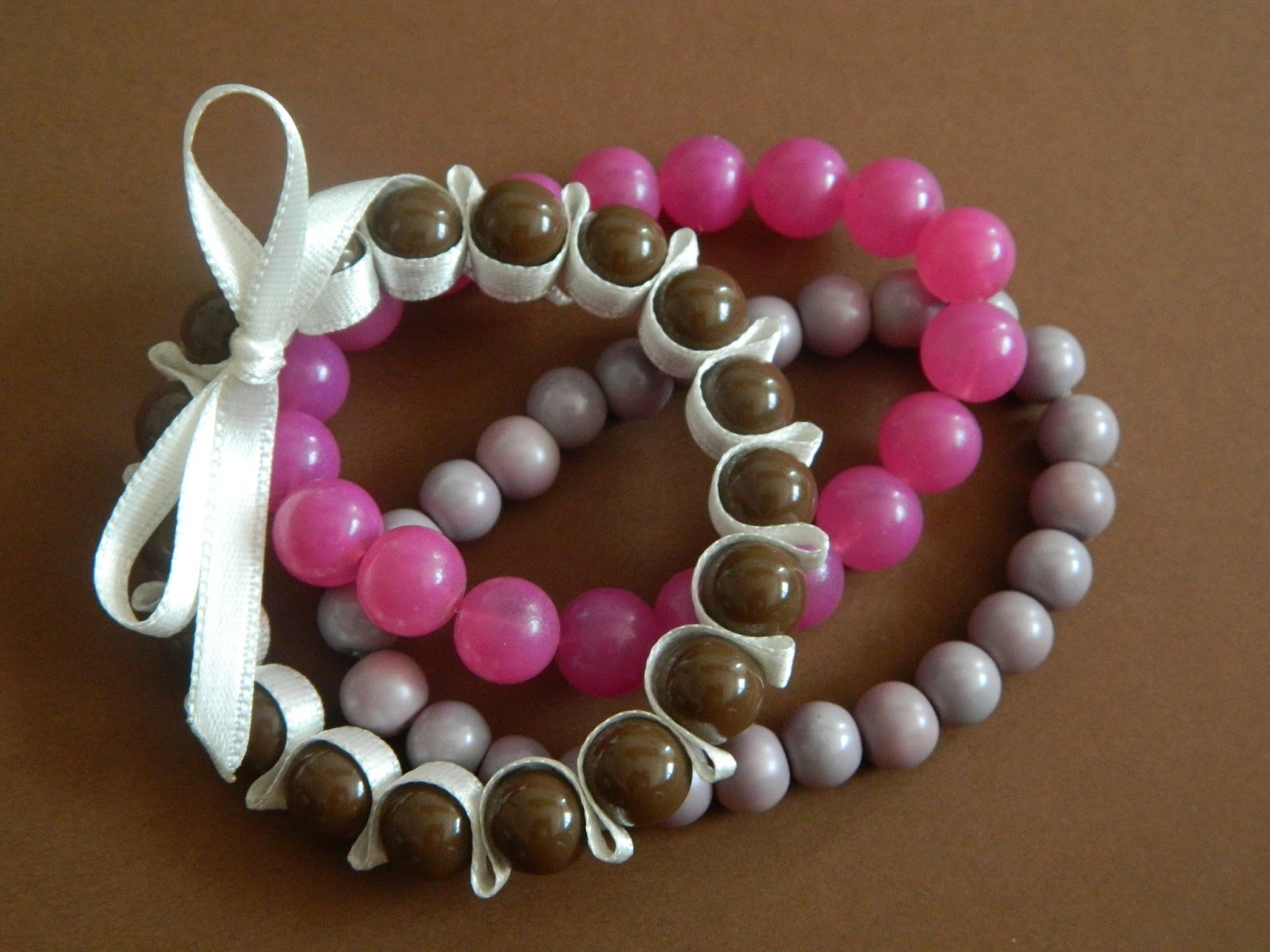 Trendy Smile: Set bratari handmade " The sweetest thing"