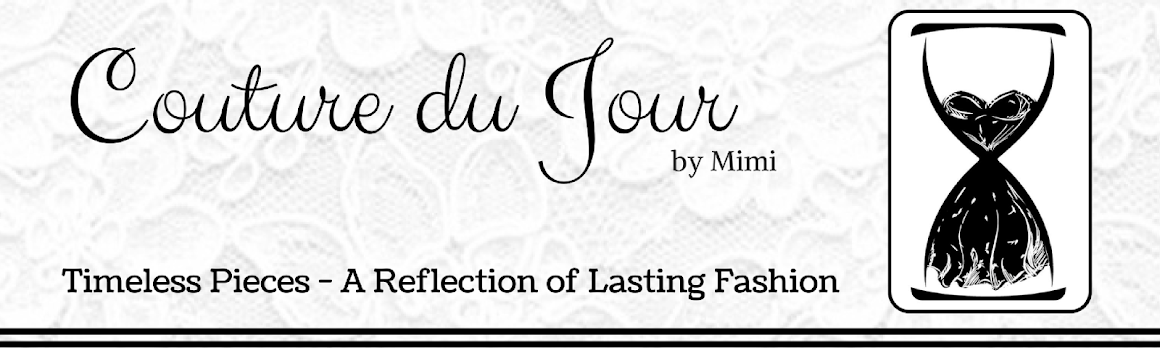 COUTURE DU JOUR by Mimi COUTURE DU JOUR by Mimi