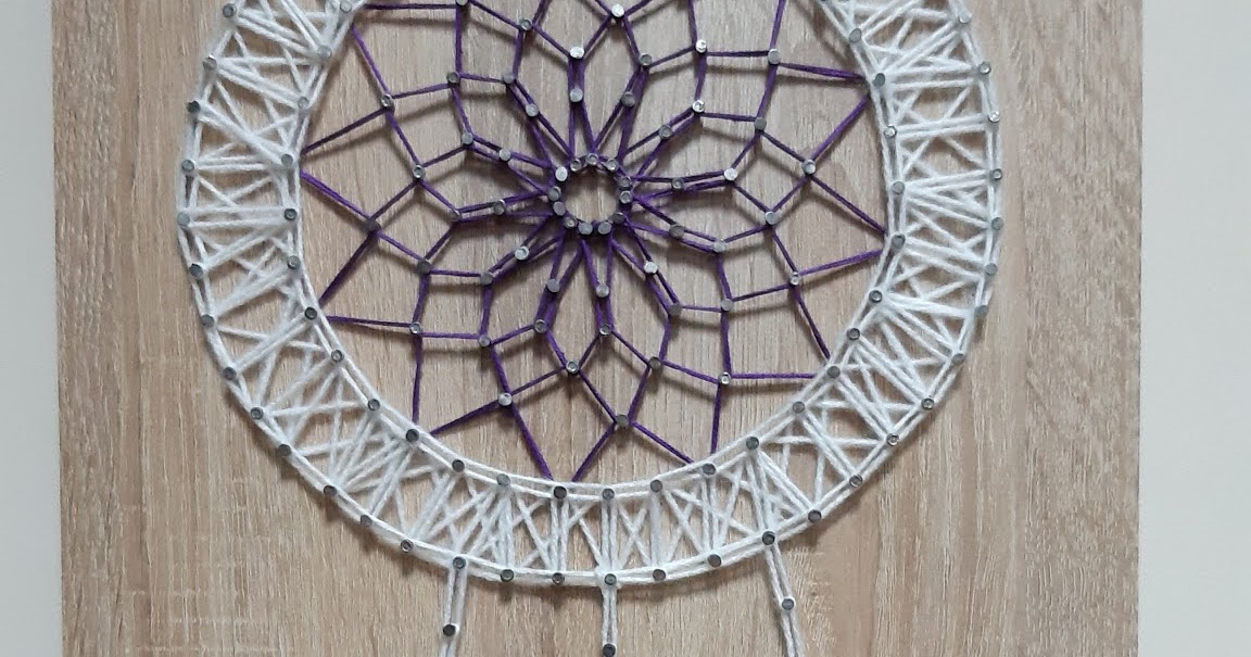 Handmade Aly: String Art - DREAM CATCHER