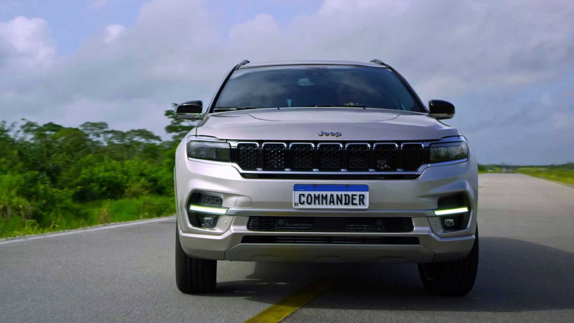 Jeep revela as primeiras imagens oficiais do Commander, que estreia no ...