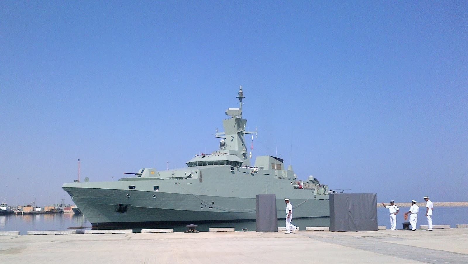 Naval Open Source INTelligence: First Khareef class warship Al Shamikh ...