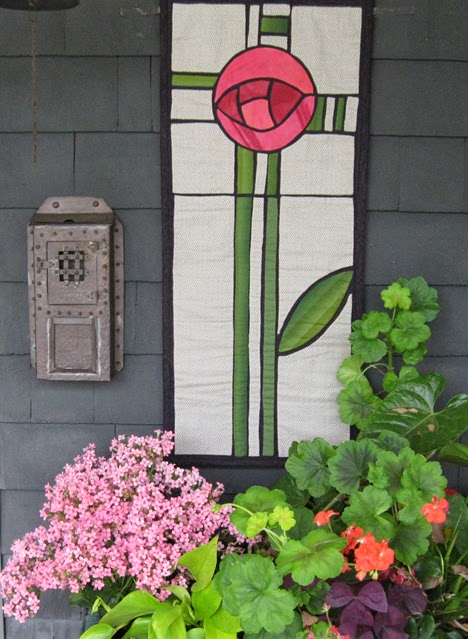 Charles Rennie Mackintosh Rose Tile