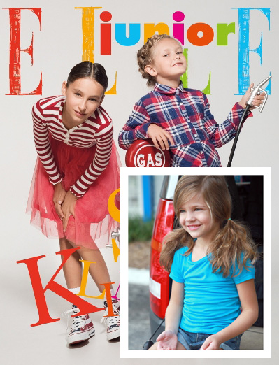 Kids Modeling and Acting Blog: Ava's Two Day Booking With Elle Junior