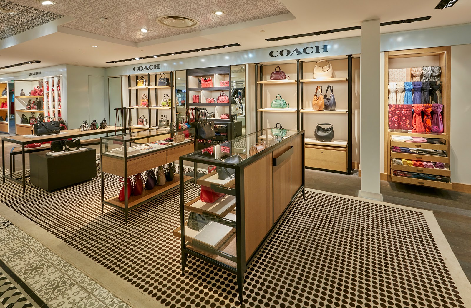 MJ Rabbit: Coach debuts modern luxury shops in Paris airport