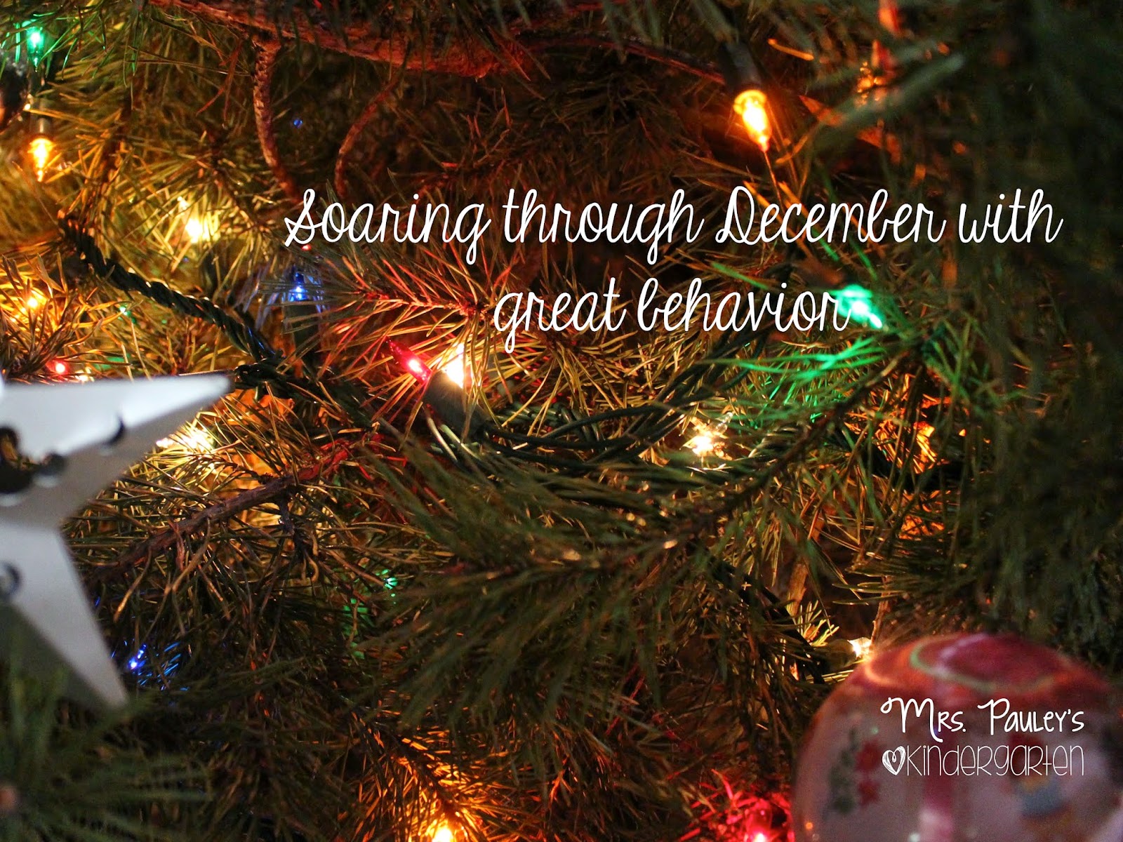 It's beginning to feel a lot like.... - Mrs. Pauley's Kindergarten