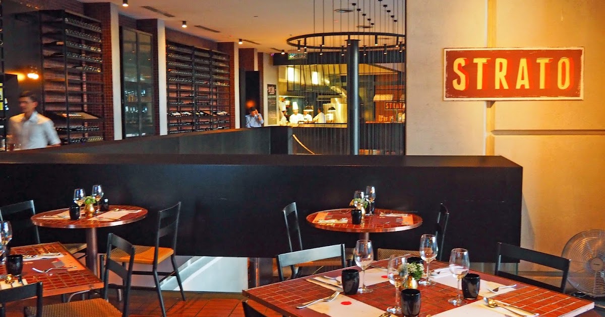 Eating in Kuala Lumpur 205 - Strato Italian Restaurant