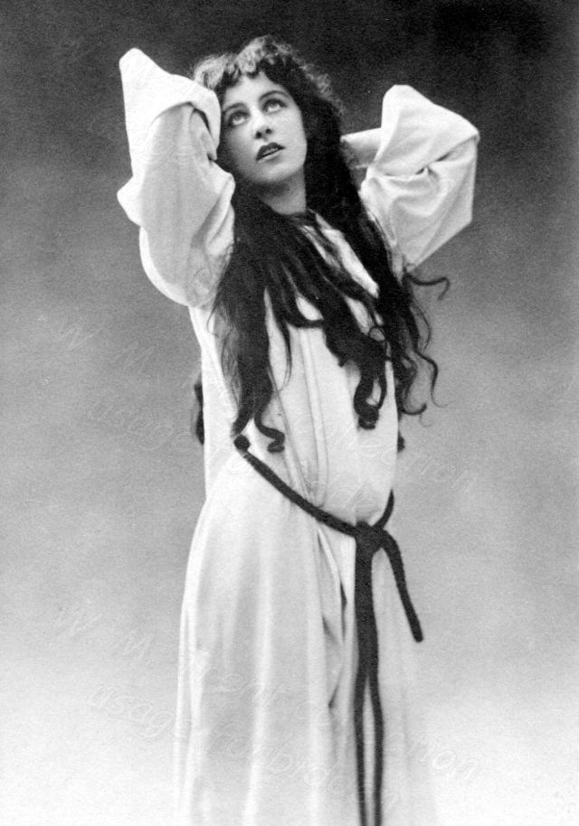 Gerry-Flappers: Beautiful Pics of Young Geraldine Farrar in the Early ...