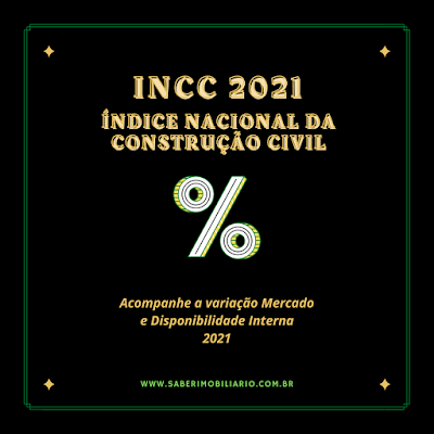INCC 2021 ACOMPANHE A DIVULGAÇÃO DO ÍNDICE NA VARIAÇÃO MERCADO E ...