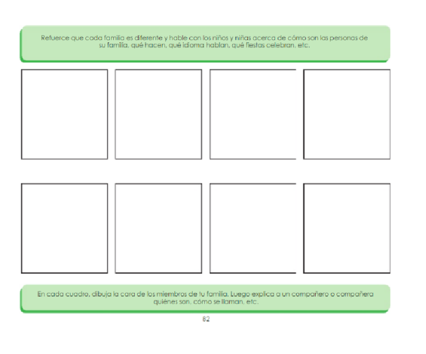 Kids Zone: La Familia