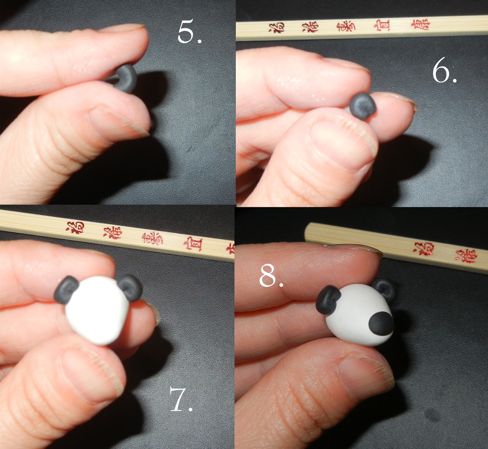 Tutoriel : Comment faire un panda en Fimo - Le blog de Miss Kawaii