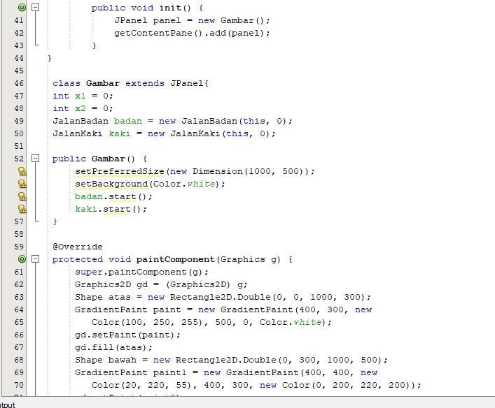 Hasan Ali: MEMBUAT GAMBAR GRAFIK ANDROID BERGERAK MENGGUNAKAN JAVA CLASS PADA NETBEANS