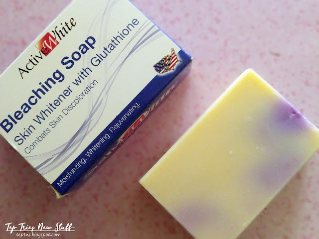 Active White Bleaching Soap Review - Tep Tries New Stuff