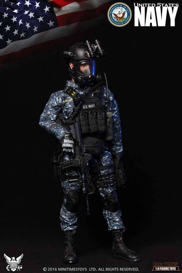 toyhaven: Check out Mini Times (MT-M007) 1/6th scale United States Navy ...
