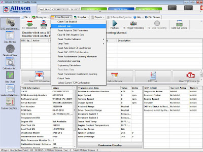 Solenoid Test on ALLISON Transmission using ALLISON DOC Software - Blog ...