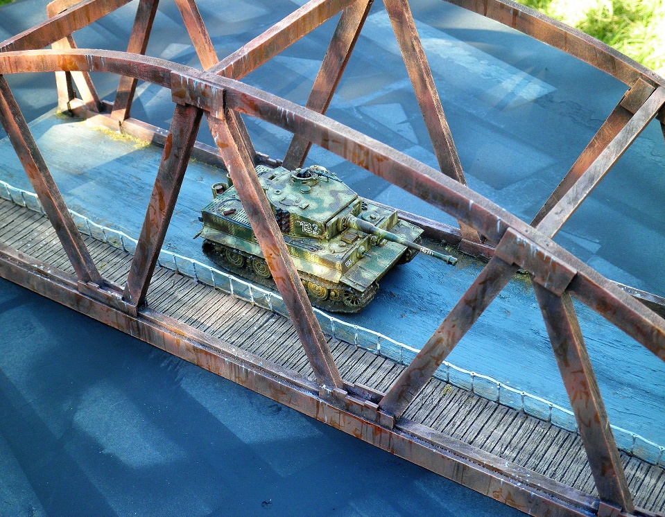 JOHN BOND's WARGAMING STUFF: SCRATCH BUILT MDF BOX GIRDER BRIDGE