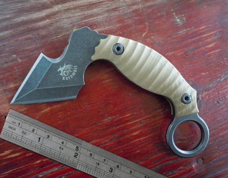 Новинки ножевой индустрии: THE ONE Triangle Blade Claw Knife Hunting ...