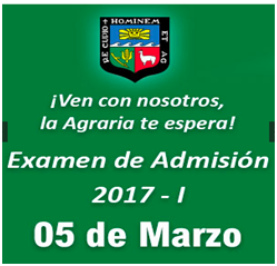 Resultados del Proceso de Admisión UNALM 2017-I (5 de marzo del 2017 ...