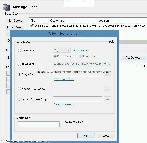 Digital Forensics Examiner: DIGITAL FORENSICS:Investigation using ...