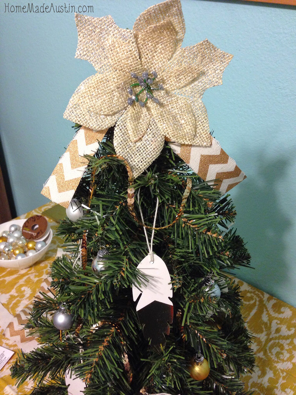 Home Made Austin: 12 Days of Holiday! Day 12: Boho Mini Tree